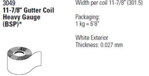 Gutter Coil - Gentek Canada