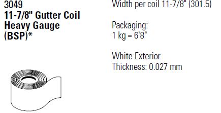 Gutter Coil - Gentek Canada