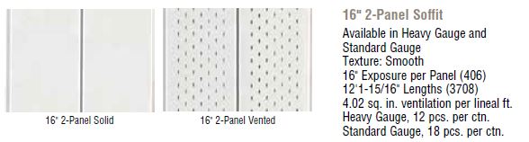 Aluminum Soffit - Gentek Canada