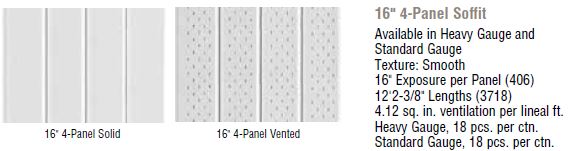 Aluminum Soffit - Gentek Canada